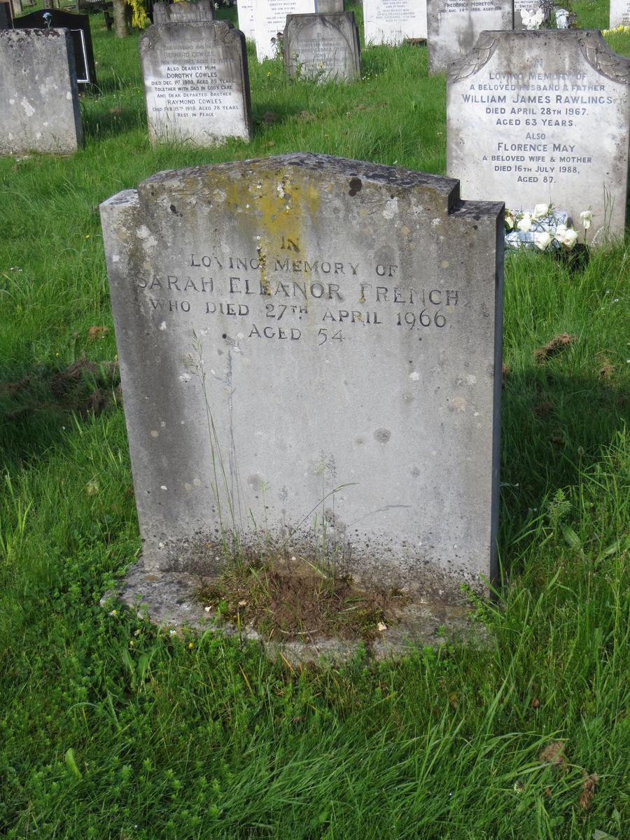 Sarah Eleanor French | Bath Record Office