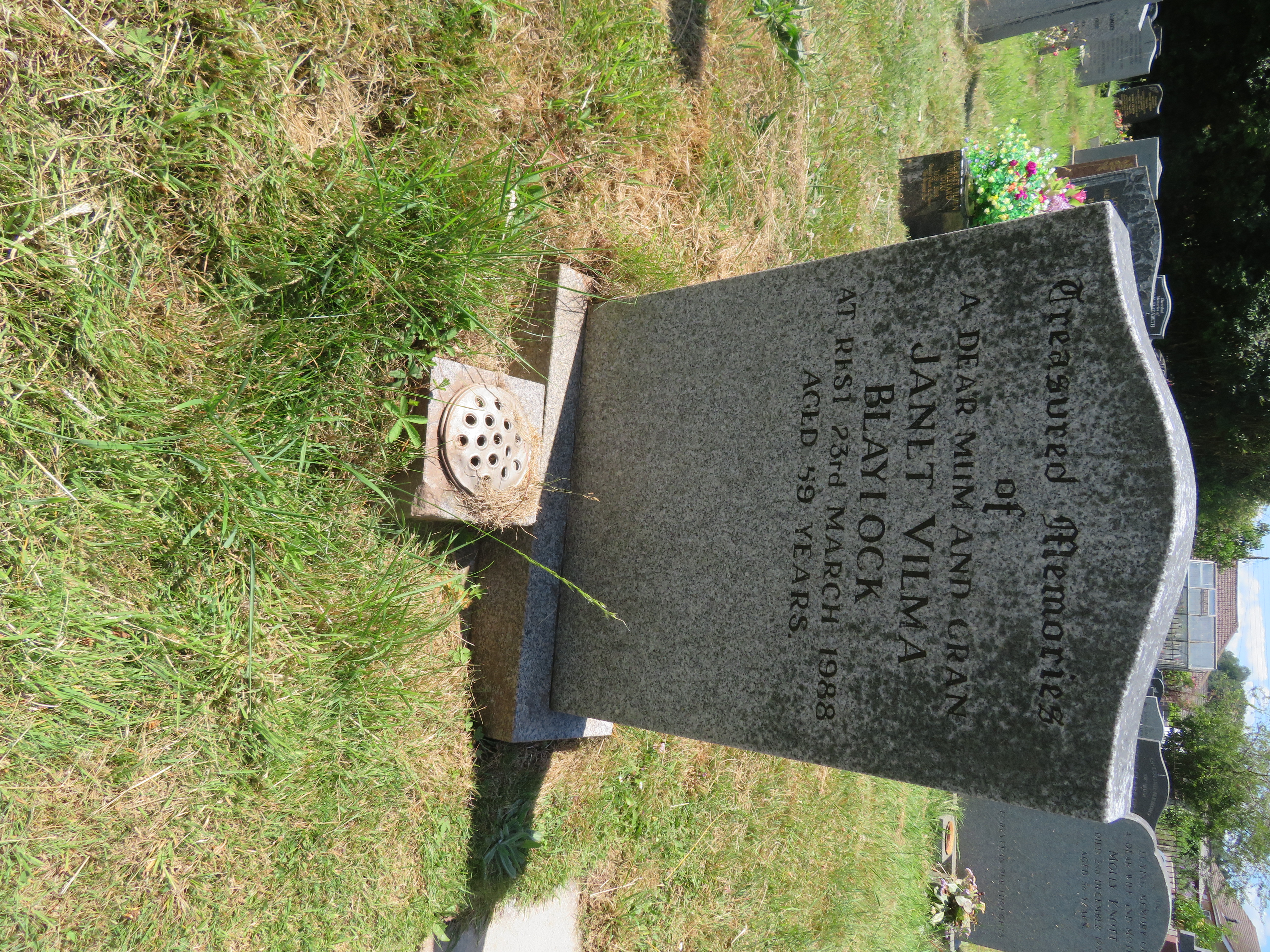 Janet Vilma Blaylock | Bath Record Office